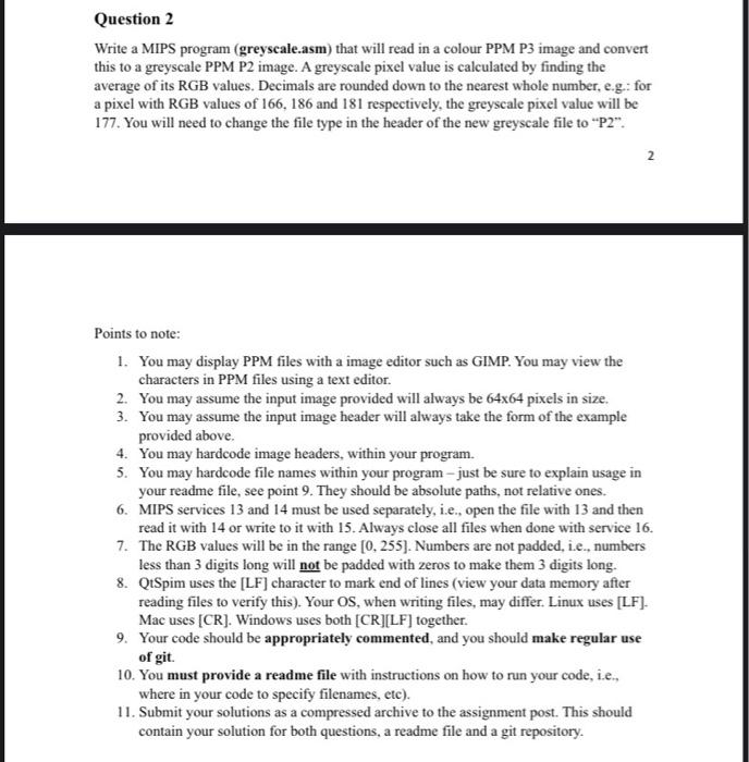 Solved setrovere Questine IQuestion 2 Write a MIPS program | Chegg.com