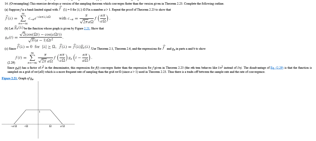 Solved (Oversampling) ﻿This exercise develops a version of | Chegg.com