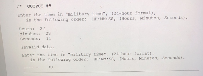 Solved HW_3f - struct Time - Write a program that prompts | Chegg.com