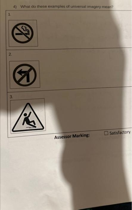 Solved 4) What do these examples of universal imagery mean? | Chegg.com