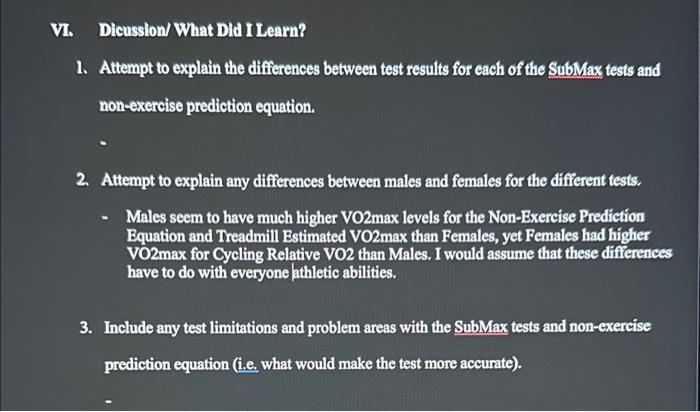 Solved Dicussion/ What Did I Learn? 1. Attempt to explain | Chegg.com