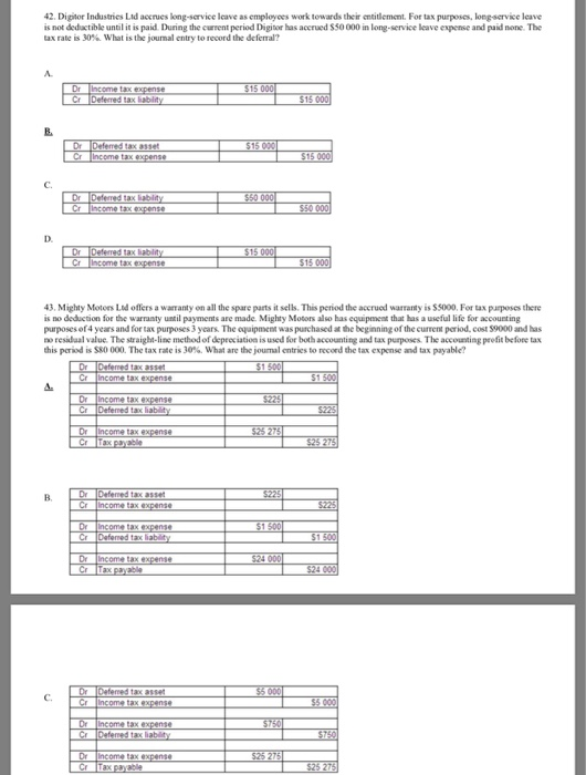 Solved 30. A deductible temporary difference is one that | Chegg.com