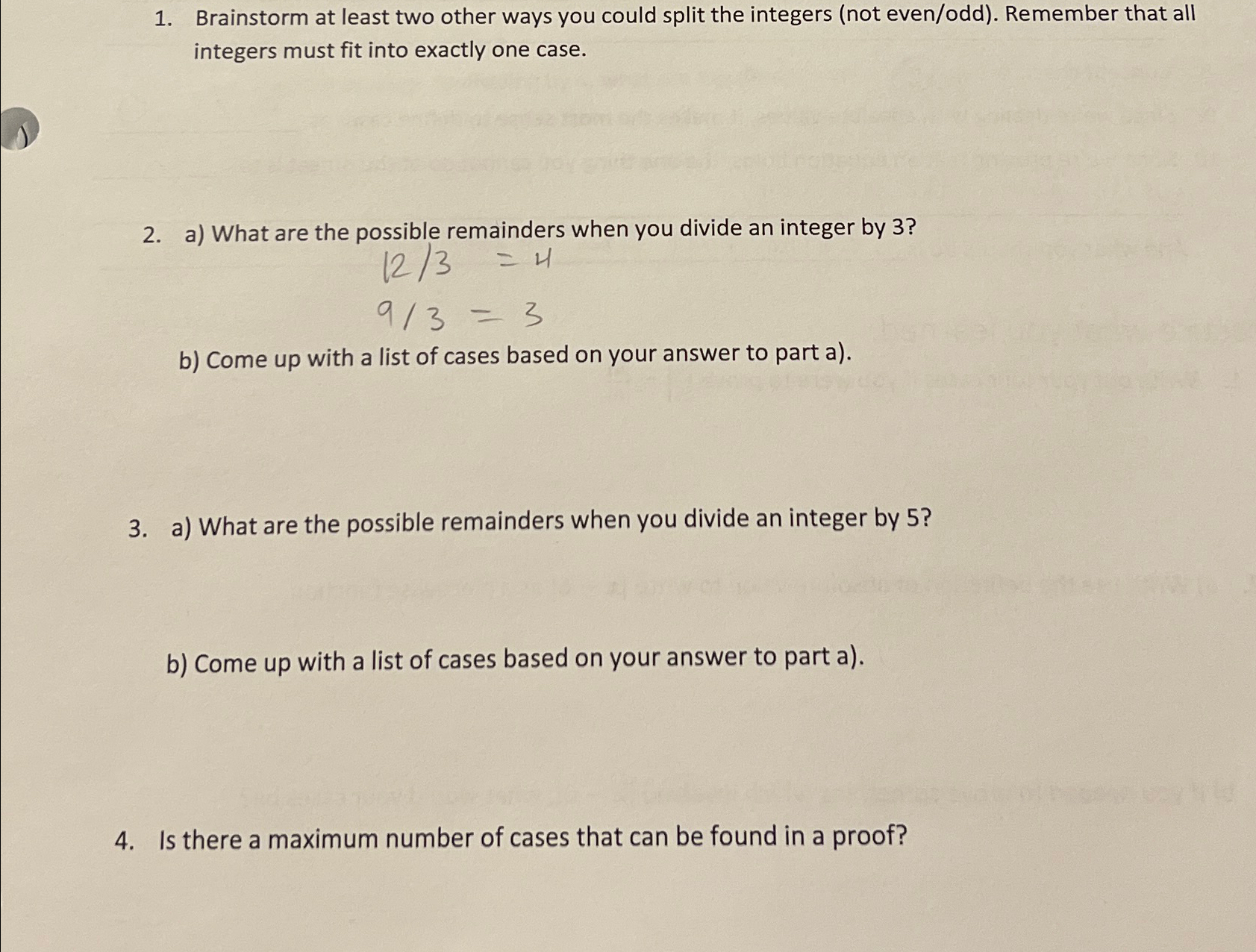 Solved Proof by cases discrete math please helpBrainstorm at | Chegg.com