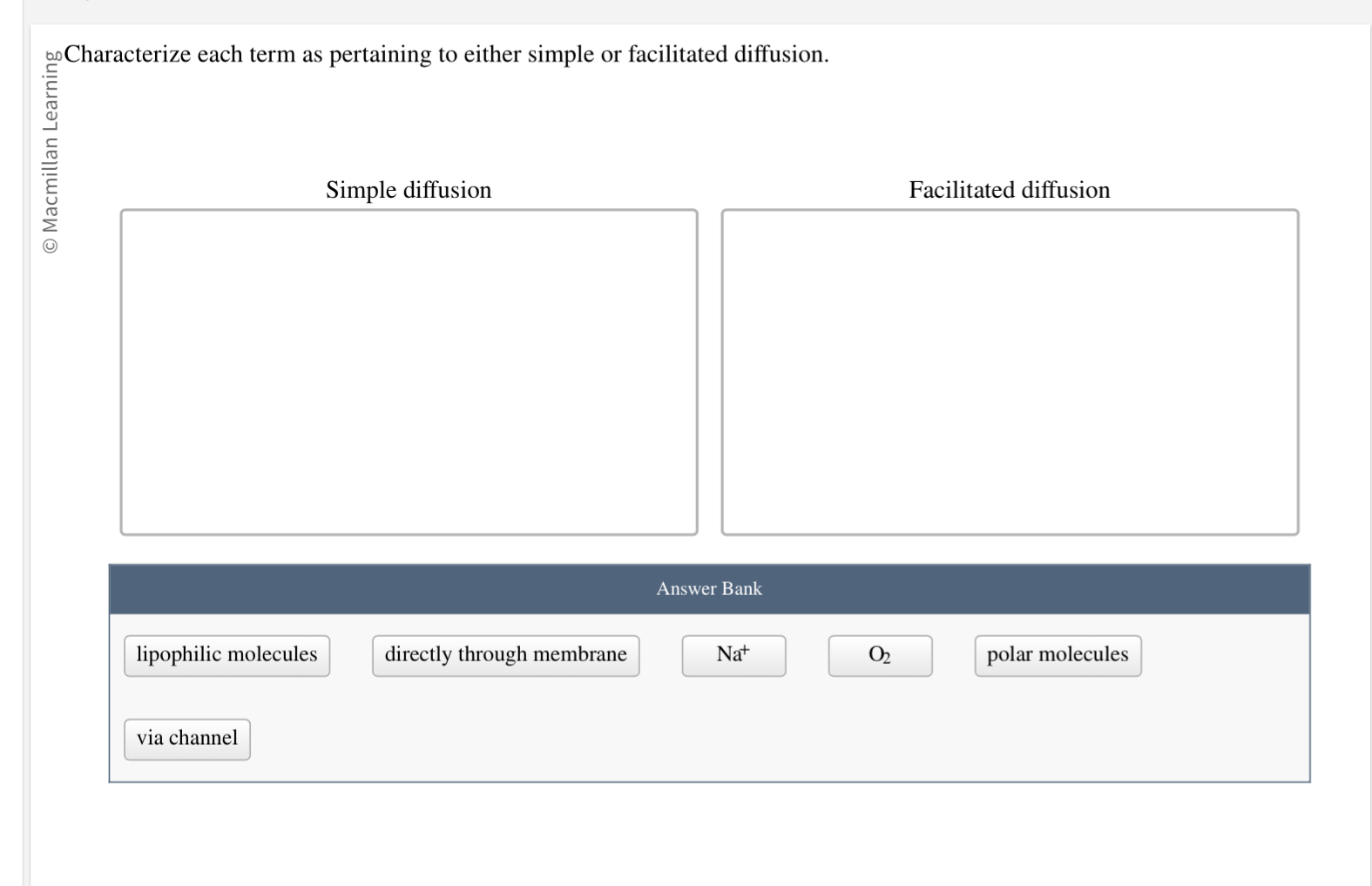 Solved ?5∞ ﻿Characterize each term as pertaining to either | Chegg.com