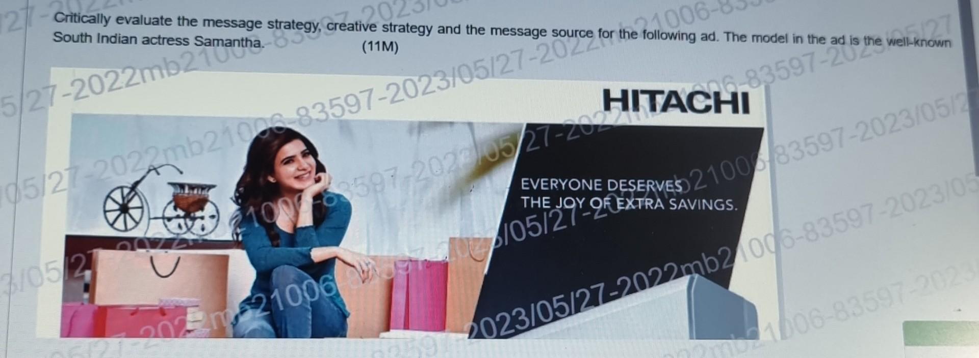 Critically evaluate the message strategy, creative | Chegg.com Critically evaluate the message strategy, creative | Chegg.com