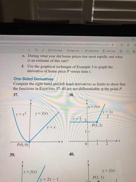 Solved compute the right hand and left hand derivatives as | Chegg.com