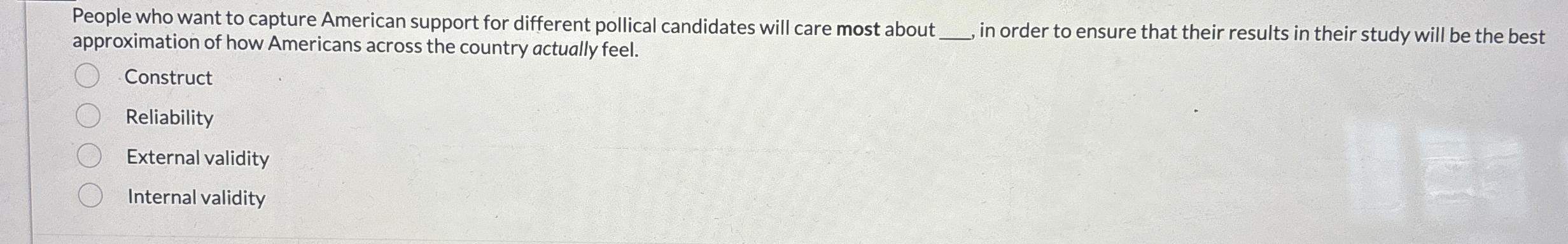 Solved People who want to capture American support for | Chegg.com