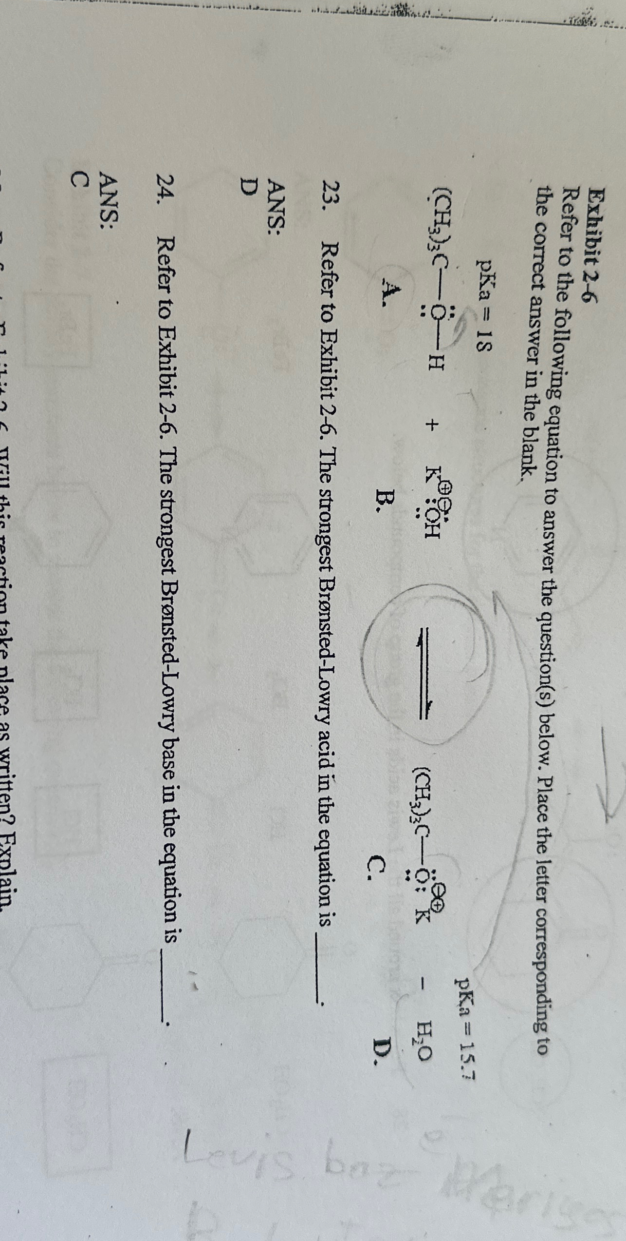 Solved Exhibit 2-6Refer to the following equation to answer | Chegg.com
