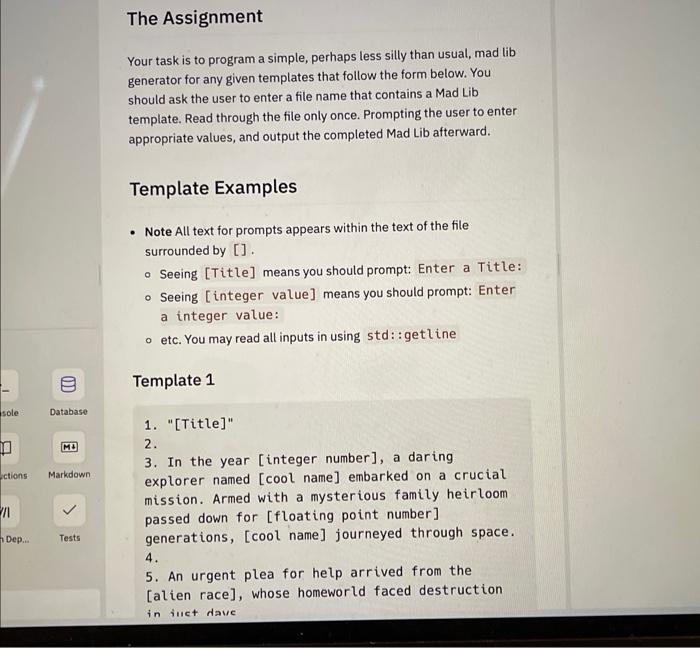 Solved Your task is to program a simple, perhaps less silly | Chegg.com
