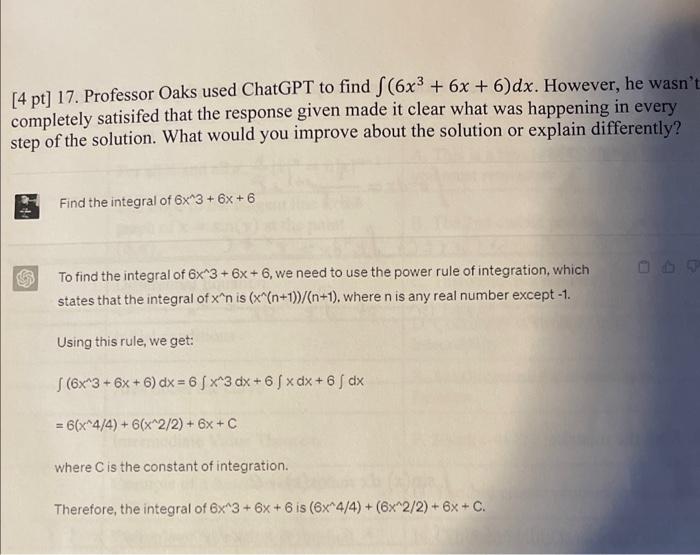 Solved Use differentiation to determine whether the integral | Chegg.com