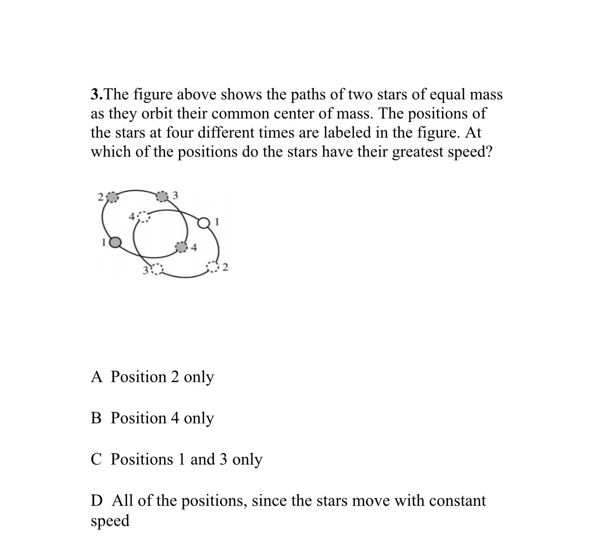 The figure above shows the paths of two stars of | Chegg.com