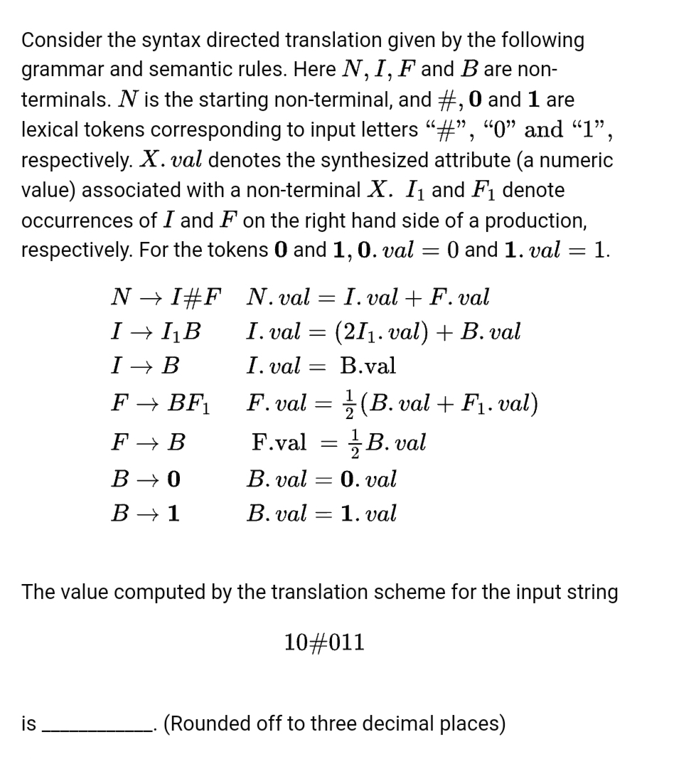 Solved Compiler Design @Please Do Not Use ChatGpt, Those are | Chegg.com