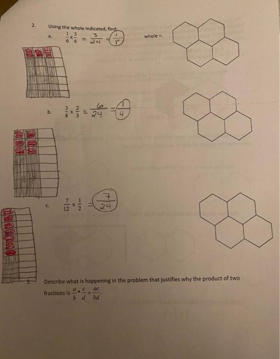 Solved This activity is designed to use pattern blocks to | Chegg.com