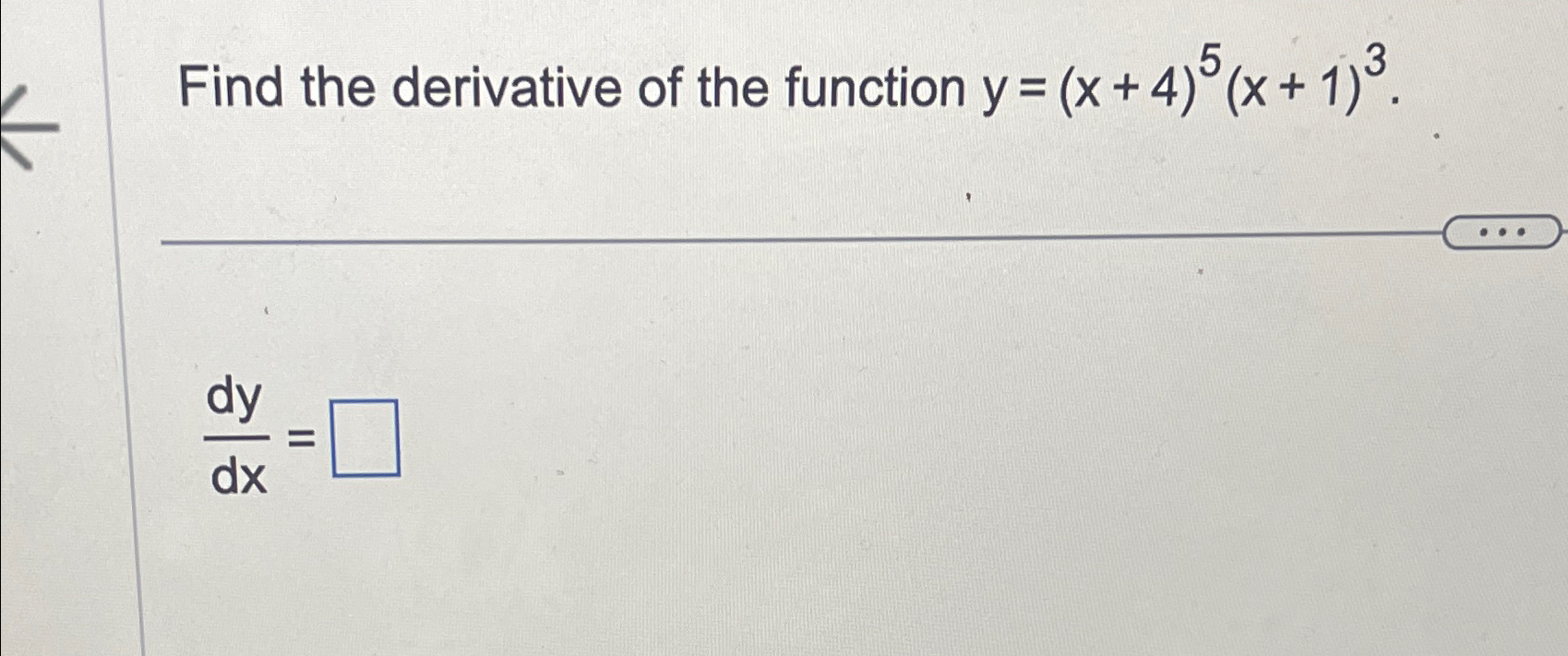 Solved Find the derivative of the function | Chegg.com
