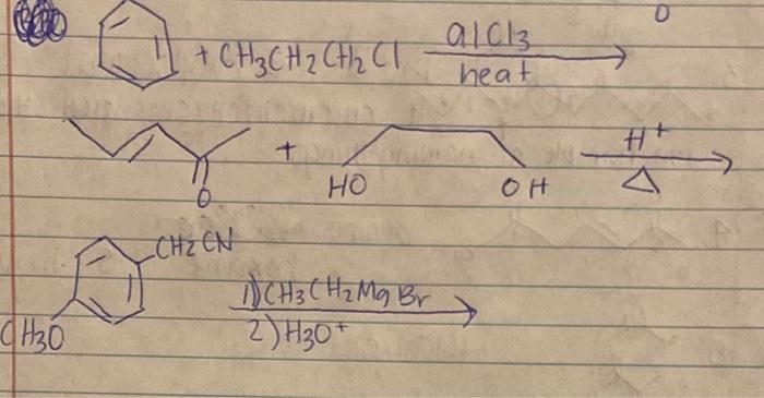 Solved major products? | Chegg.com