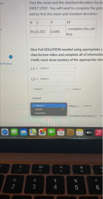 Solved of the appropriate shown calculatorstandard | Chegg.com