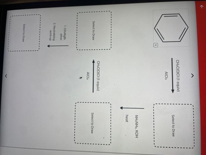 Solved Draw the missing products and/or reagents in the | Chegg.com