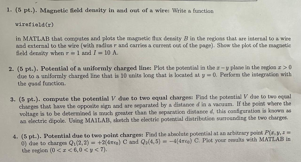 Solved can anyone give me complete matlab code for all | Chegg.com