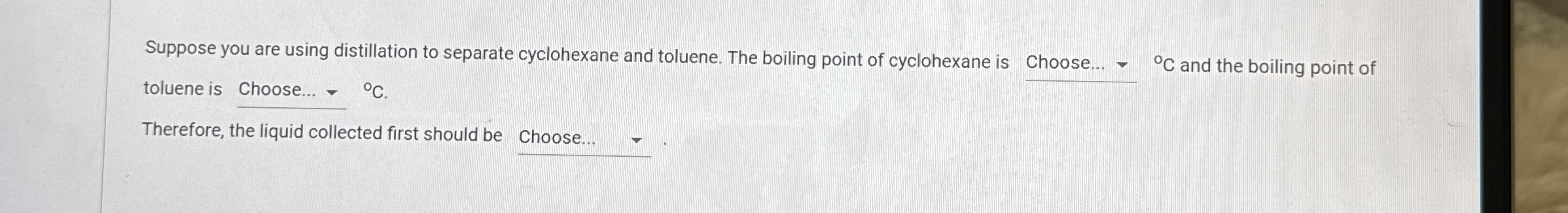 Solved Suppose you are using distillation to separate | Chegg.com