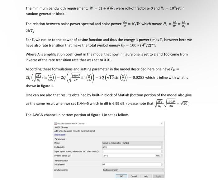 Solved QPSK communication system design using Simulink | Chegg.com