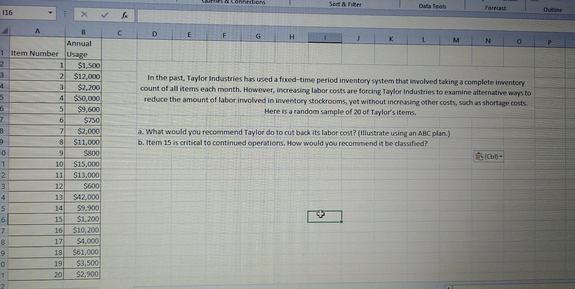 Solved In the past, Taylor Industries has used a fixed-time | Chegg.com