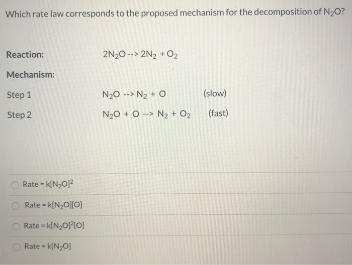 Solved Dinitrogen tetraoxide, N2O4, decomposes to nitrogen | Chegg.com
