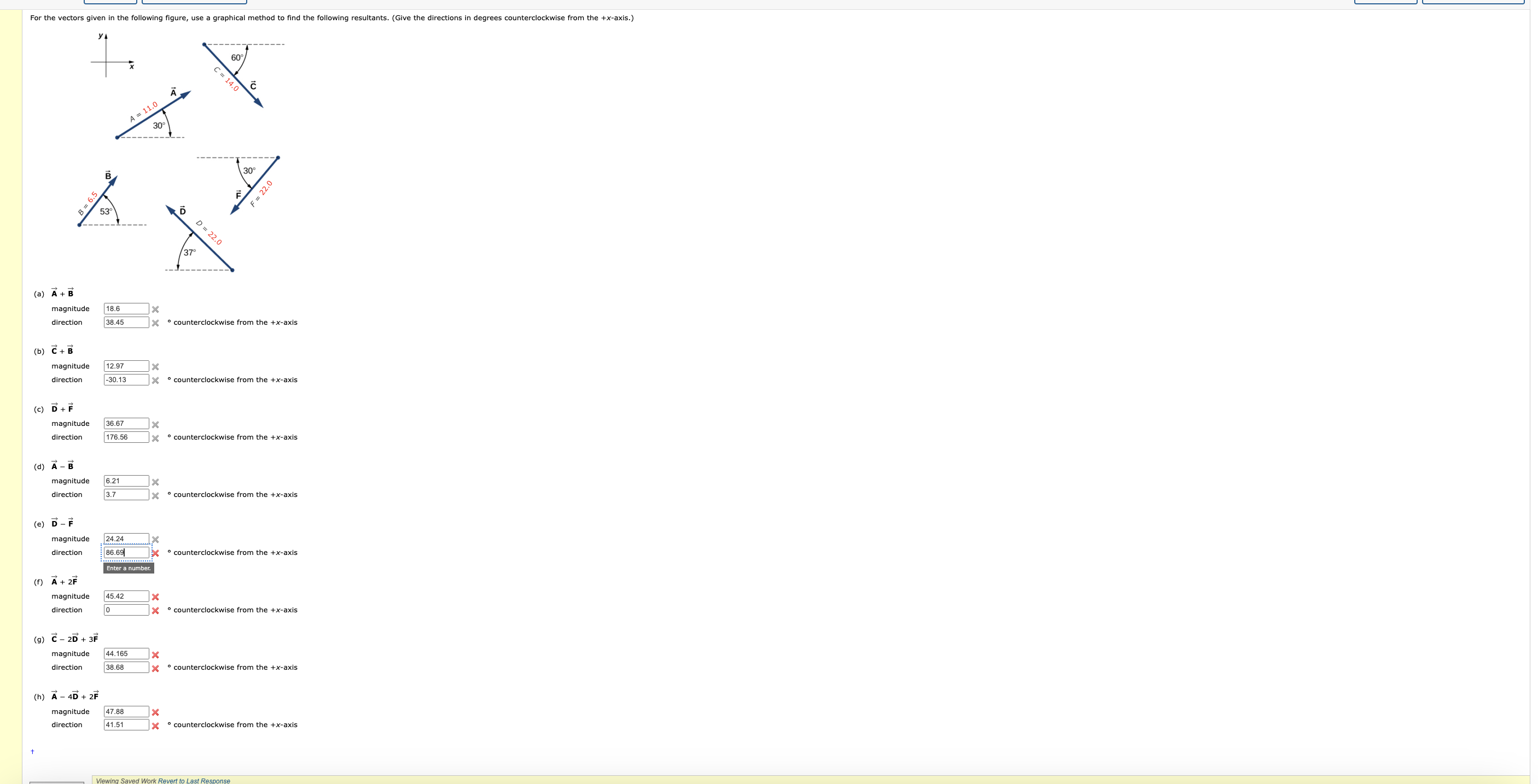 Solved For the vectors given in the following figure, use a | Chegg.com