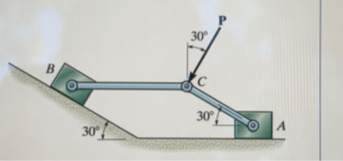 Solved Two Blocks A And B Each Having A Mass Of 4 Kg Are