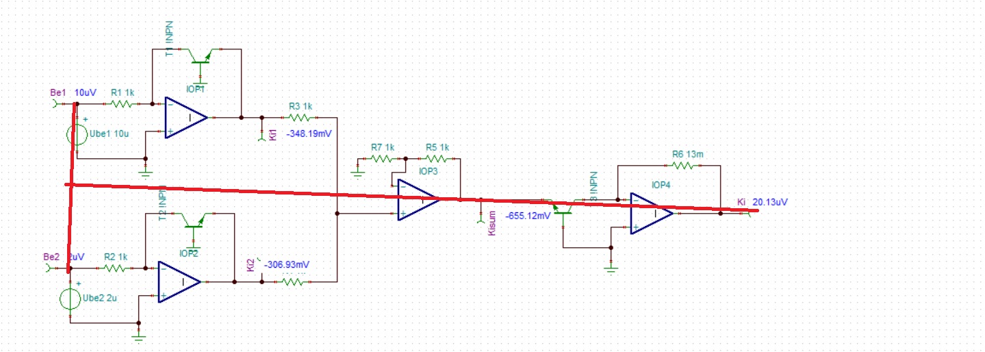 Solved Analog Multiplier Computer Circuit - ﻿TINA TIIn the | Chegg.com