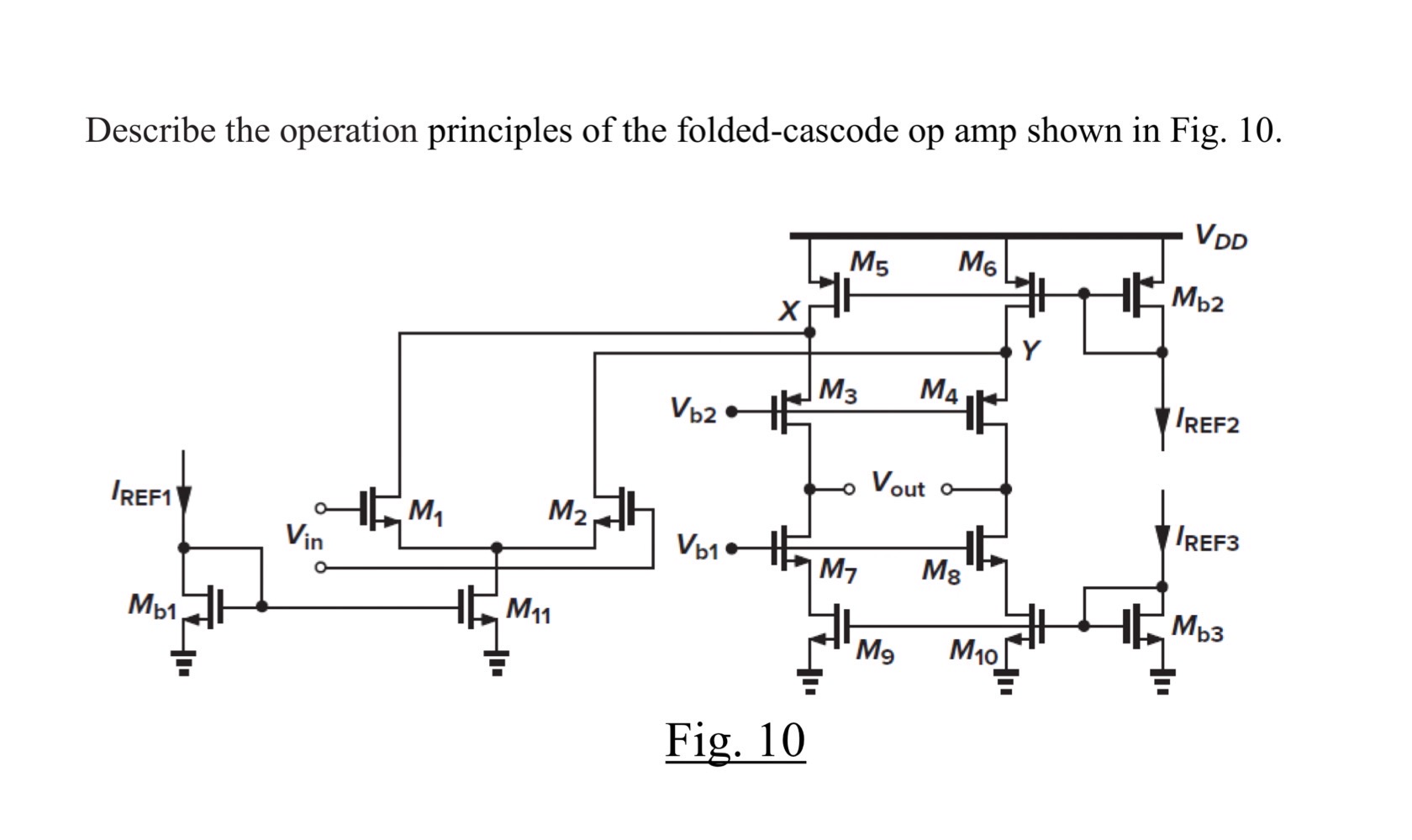 Solved Describe the operation principles of the | Chegg.com