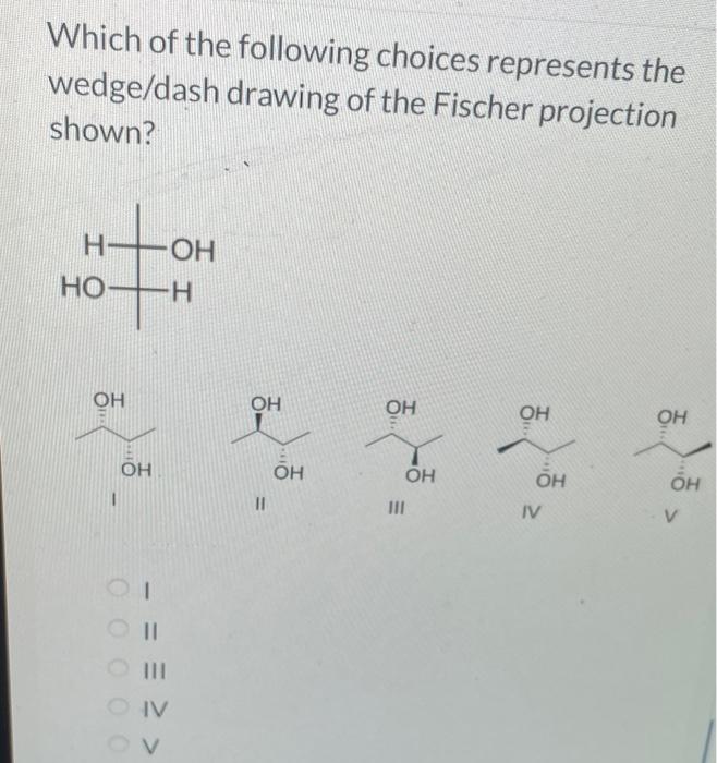 Solved Which of the following choices represents the | Chegg.com