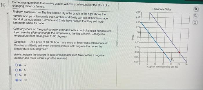 Solved Sometimes questions that involve graphs will ask you | Chegg.com
