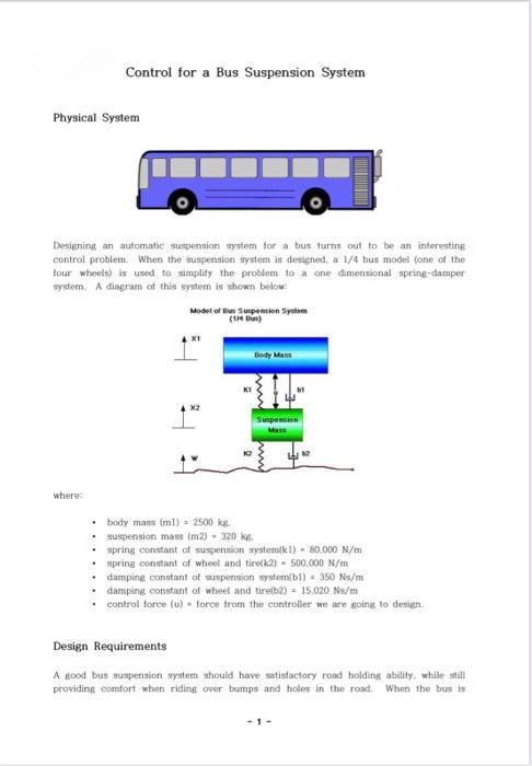 Bus Suspension System