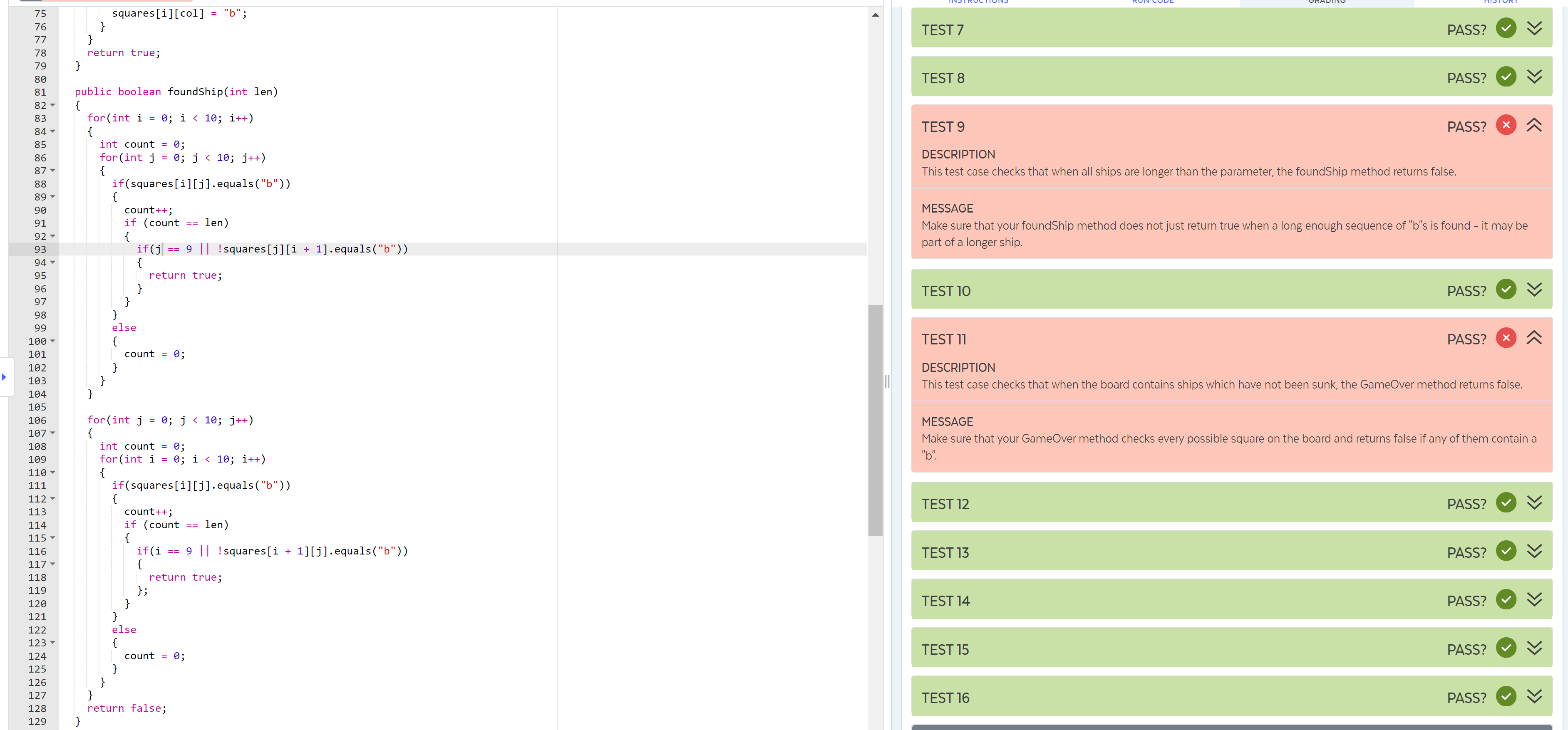 Solved Hello I get this error and I dont understand how to | Chegg.com