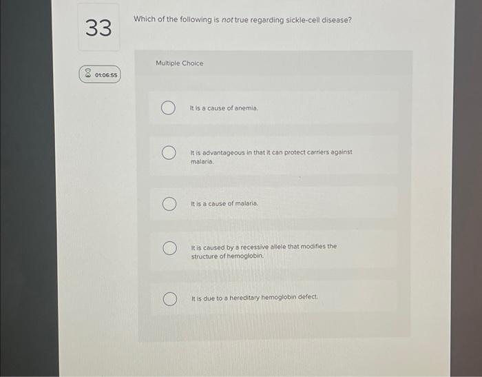 Solved Which of the following is not true regarding | Chegg.com