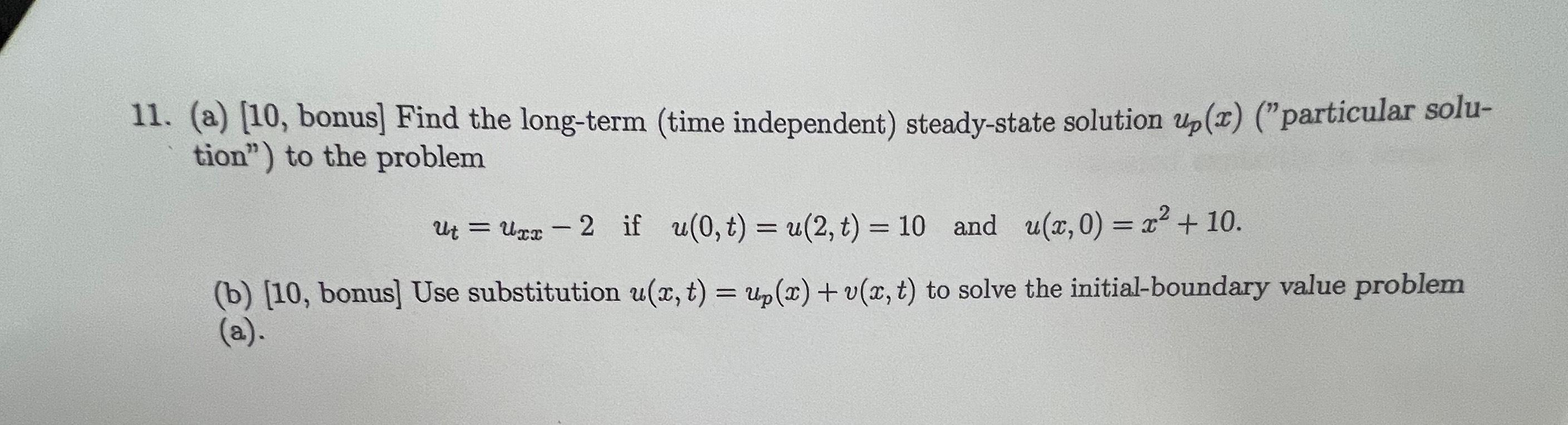 Solved (a) , ﻿bonus | Chegg.com