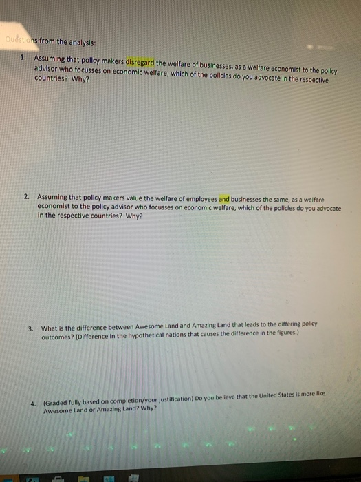 ECON 120 - Homework #6 Due Wednesday 9/30/20 Name: | Chegg.com