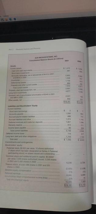 Solved 3. What is the major reason for the change in the | Chegg.com