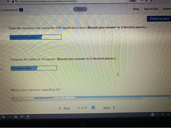 Solved Smework 1 Saved Help Save & Exit Check my The safety | Chegg.com