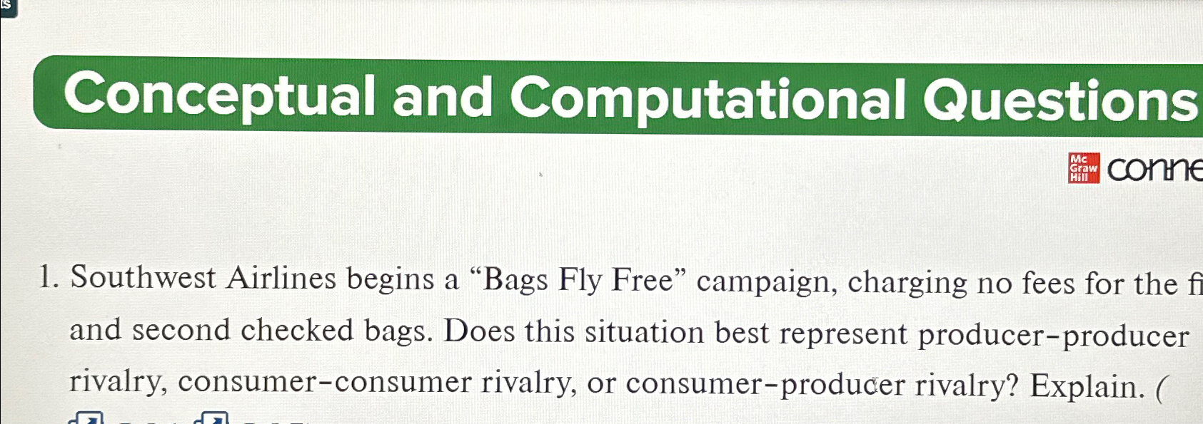 Solved Conceptual and Computational QuestionsSouthwest | Chegg.com