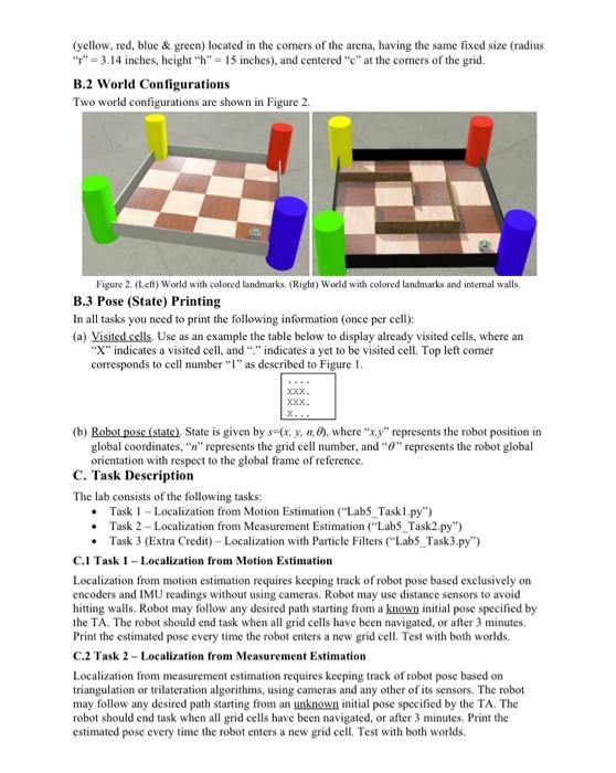Figure 1. Global reference frame and grid cell | Chegg.com