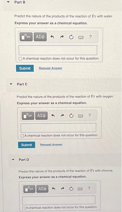Solved Predict the nature of the products of the reaction of | Chegg.com Solved Predict the nature of the products of the reaction of | Chegg.com