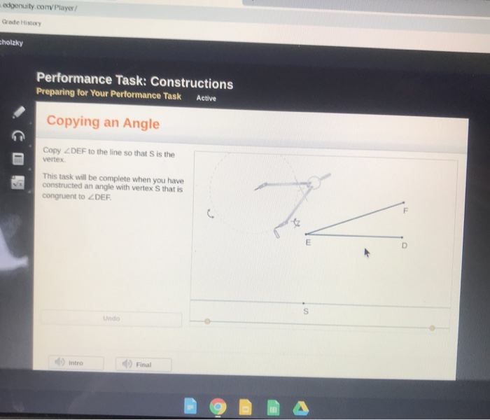 doenuity.com Player Grade History holzky Performance | Chegg.com