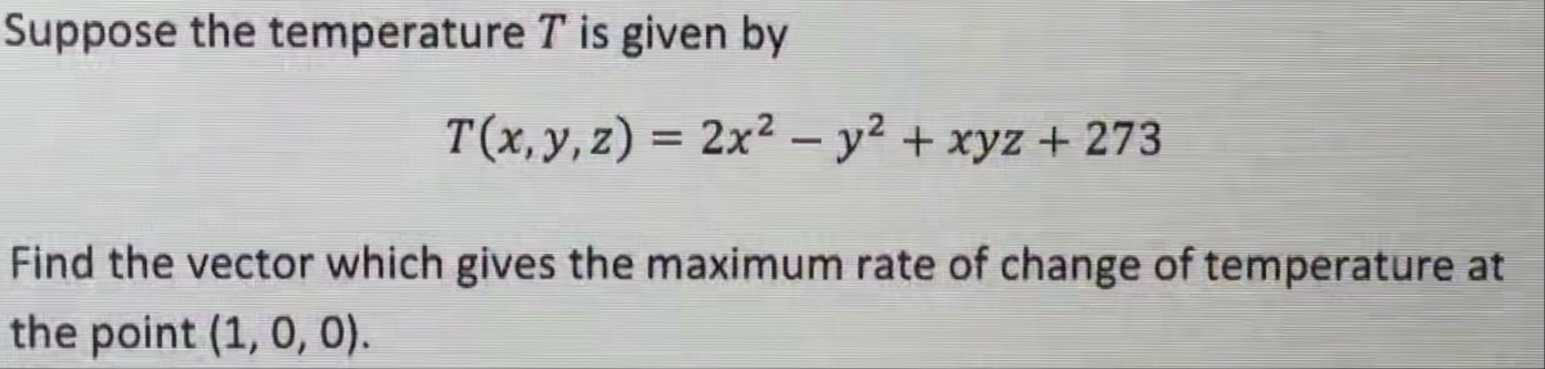 Solved Suppose the temperature T ﻿is given | Chegg.com