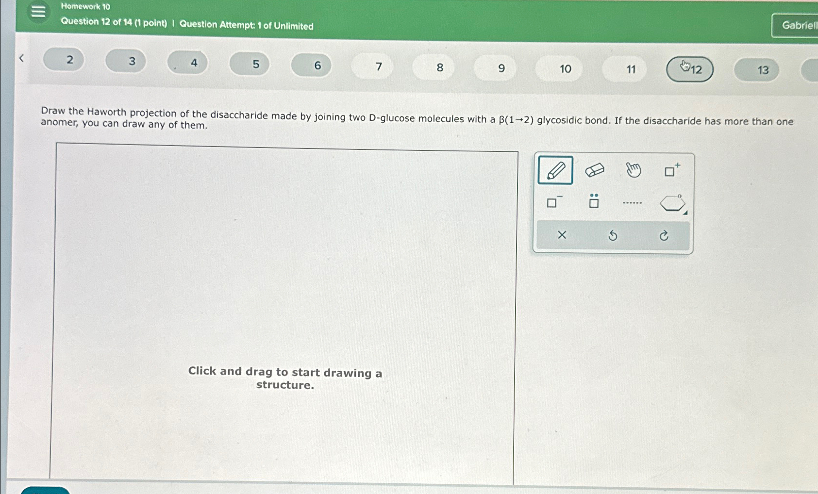 Solved Homework 10question 12 ﻿of 14 1 ﻿point ﻿i Question