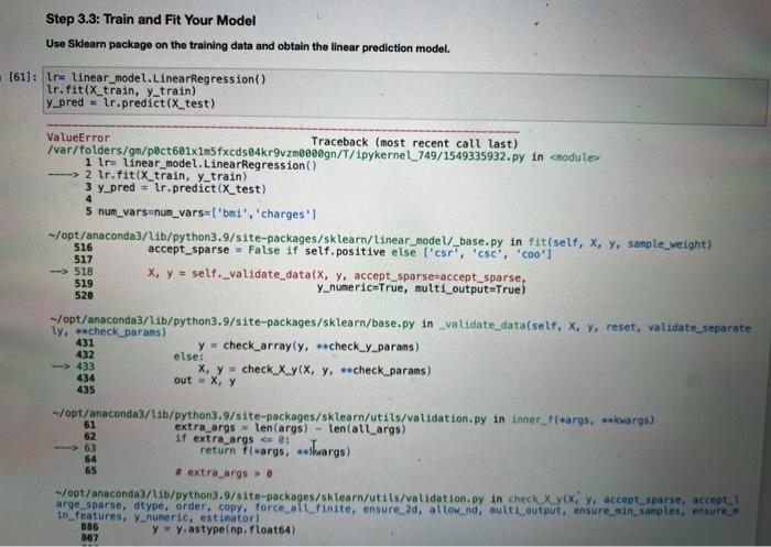 Solved Step 1: Data Preparation and Cleaning Perform the | Chegg.com