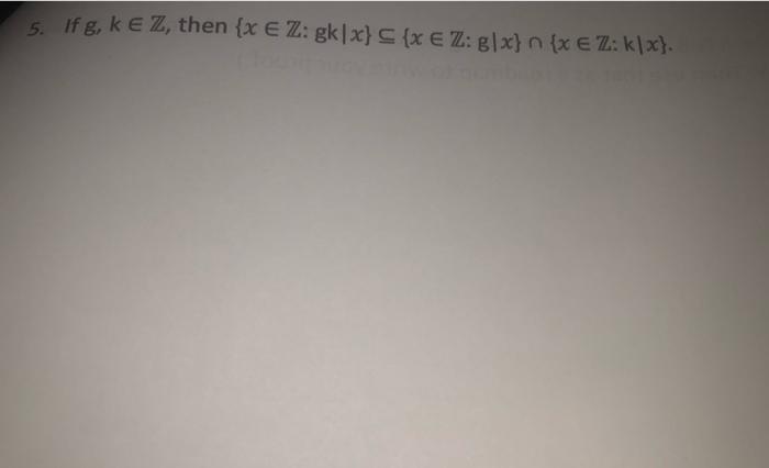 Solved 4. Prove: There exists a set W for which Z∈W,N∈P(W) | Chegg.com