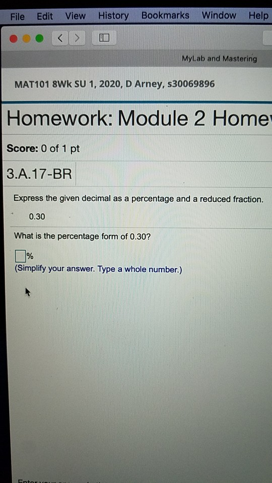 Solved File Edit View History Bookmarks Window Help MyLab | Chegg.com