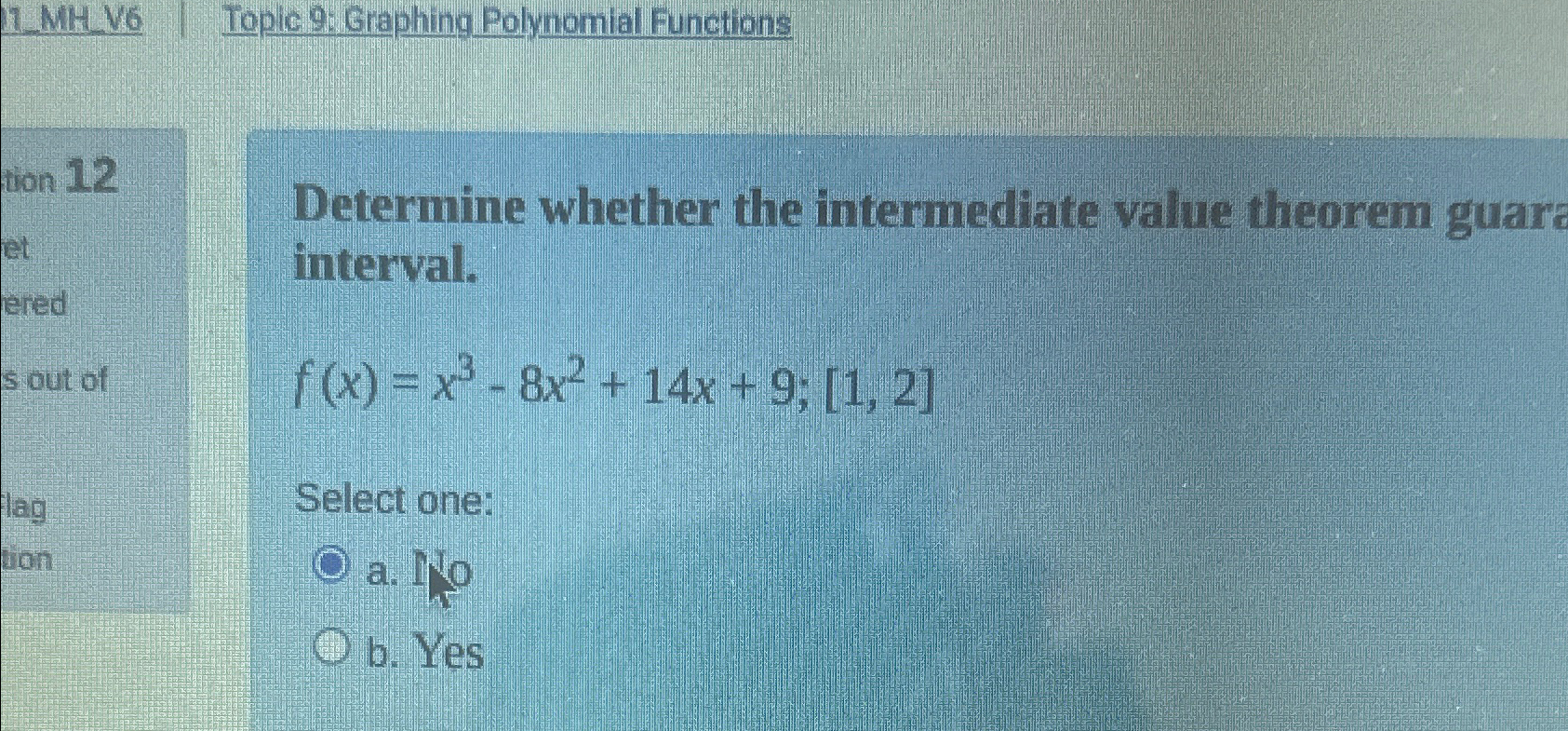 Solved Topic 9: Graphing Polynomial FunctionsDetermine | Chegg.com