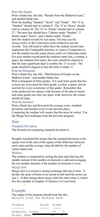 Solved Programming Assignment 12 User Defined Classes 